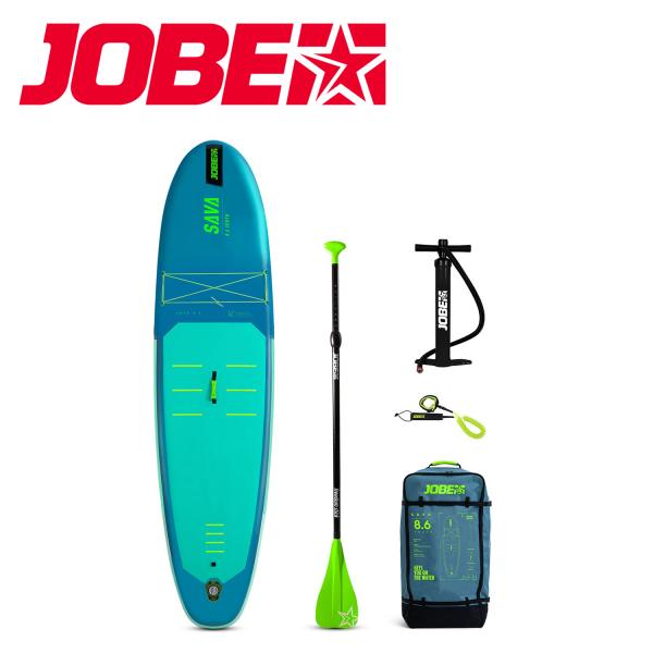 Jobe Aero Sava Sup Board 8.6 Packageエアロ サバ SUP ボード 8.6 パッケージJobe Aero Sava 8.6は、お子様に最適なSUPボード！安定性、快適さ、扱いやすさを求める若き冒険者にぴった...