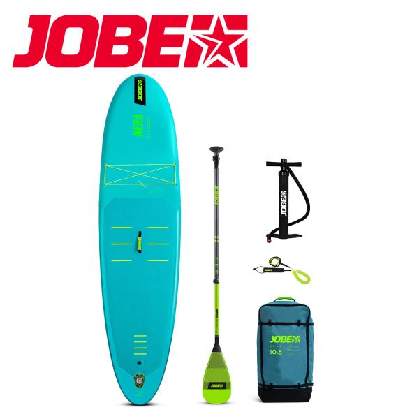 Jobe Aero Nera SUP Board 10.6 Packageエアロ ネラ SUP ボード 10.6 パッケージこれまでにないSUP体験を提供するモデル。快適さと安定性を追求した設計で、3mm厚のノンスリップEVAフォームデッキ...