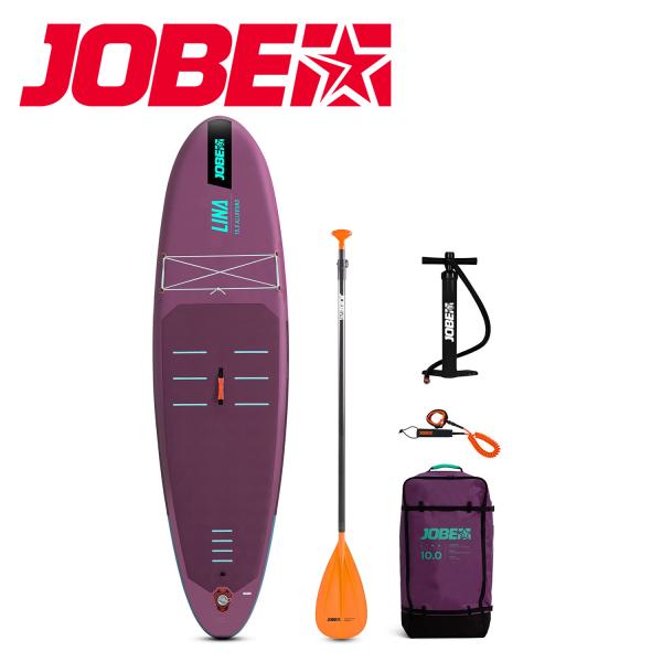 Jobe Aero Lina SUP Lite Board 10.0 Packageエアロ リナ SUPボード 10.0 パッケージ初心者に最適なモデル。簡単で快適なデザインが特徴で、3mm厚のノンスリップEVAフォームデッキパッドと軽量な...