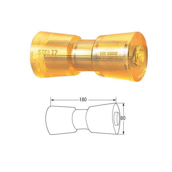 ■サイズ：全長180mmｘФ80mm■シャフト径：Ф16.0mm