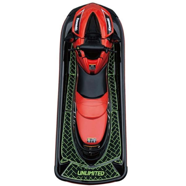 【 KAWASAKI 】ULTRA310(-'21)/300/260/250/LX●2層のマット構造のからなる優れたクッション性に加え、最新のレーザー加工を取り入れ設計・デザインしているため、水の表面張力をなくしデッキの排水をスムーズにする...