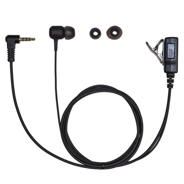●スマートフォンで使用できる「トランシーバーアプリ」に最適！●スマートフォン用 トランシーバーアプリ対応 カナル型イヤホンマイク●1pin L字型プラグ●対応機種: φ3.5mmフォーンプラグ搭載のスマートフォン●PTTボタンを短押しで送信...