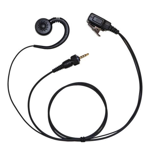 ●ケンウッド用 1PINプラグ　防水タイプ●耳かけスピーカー型イヤホンマイク●耐久性が向上（屈曲性能:1.4倍、引張性能:2倍 ※メーカー比）業務使用・毎日使用の方にお勧めのモデルです。●シャツの襟元などにクリップ（360度回転）で装着し、...