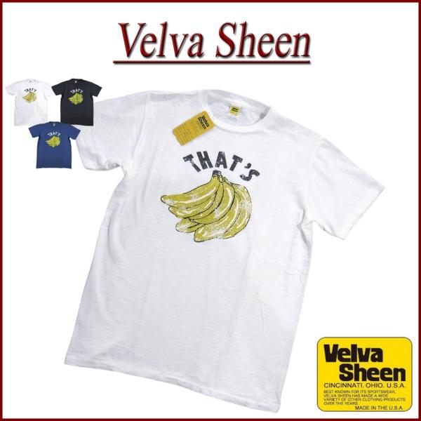 コットン 100%新品未使用 【Velva Sheen】【ベルバシーン】【MADE IN USA】USA産 Yellow Label イエローレーベル THAT’S TEE ロゴ プリント 半袖 スラブ Tシャツです!1932年創業の老舗ス...