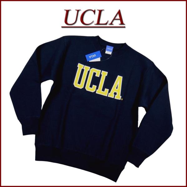 コットン 75%,ポリエステル 25%新品未使用 【UCLA】【ユーシーエルエー】L/S COLLEGE SWEATSHIRT ユーシーエルエー カレッジプリント 裏起毛 ヘビーウェイト スウェットシャツです!米国の名門大学、カリフォルニア...