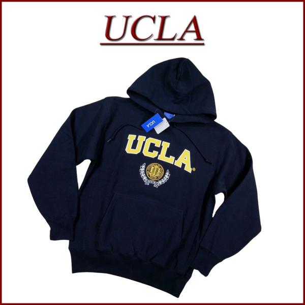 コットン 75%,ポリエステル 25%新品未使用 【UCLA】【ユーシーエルエー】L/S COLLEGE PULLOVER HOODIE ユーシーエルエー カレッジプリント 裏起毛 ヘビーウェイト プルオーバー スウェットパーカーです!米国...