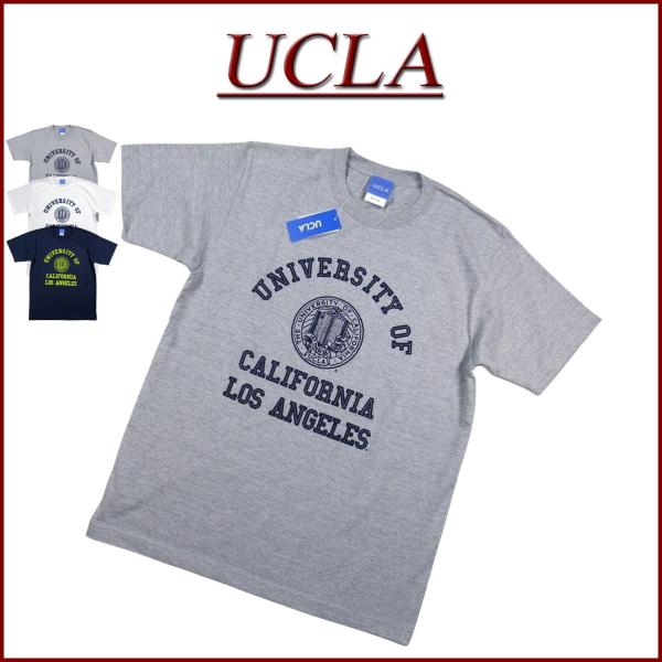 コットン 100%新品未使用 【UCLA】【ユーシーエルエー】S/S COLLEGE T-SHIRT カリフォルニア大学 ロサンゼルス校 カレッジプリント 半袖 Tシャツです!米国の名門大学であるカリフォルニア大学ロサンゼルス校 略称『UC...