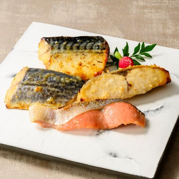 ダイマツが自信を持ってお届けする氷温熟成の味を、母の日限定パッケージでお届けします。特製の味噌床と『氷温熟成』製法で素材の旨みを引き出した西京漬けのギフトセットです。柔らかな身から溢れ出す魚の旨みと、身の隅々まで染み渡った上品な味噌の重なり...