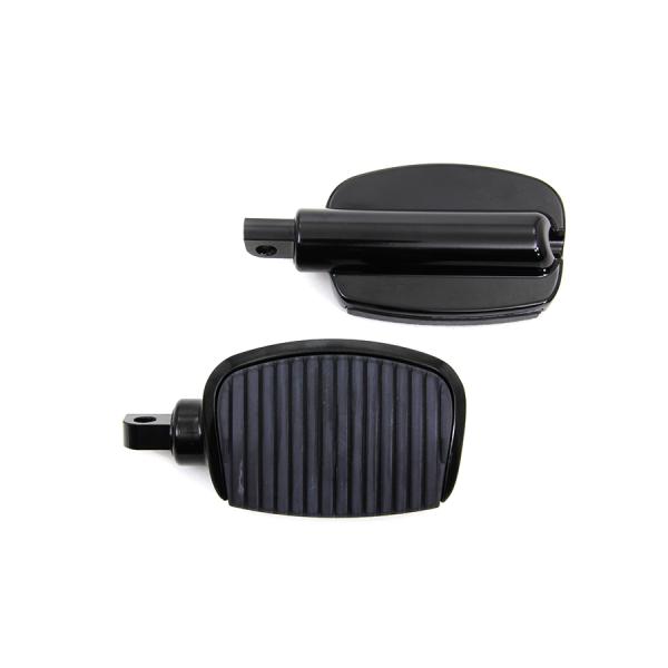 27-0483黒 仕上げ 3インチ ミニ ドライバー フット ボード セット ドライバー パッセンジャー ハイウェイ ペグ Black Mini Driver Footboard Set 50500124 ハーレテクニカルノート2008年以...