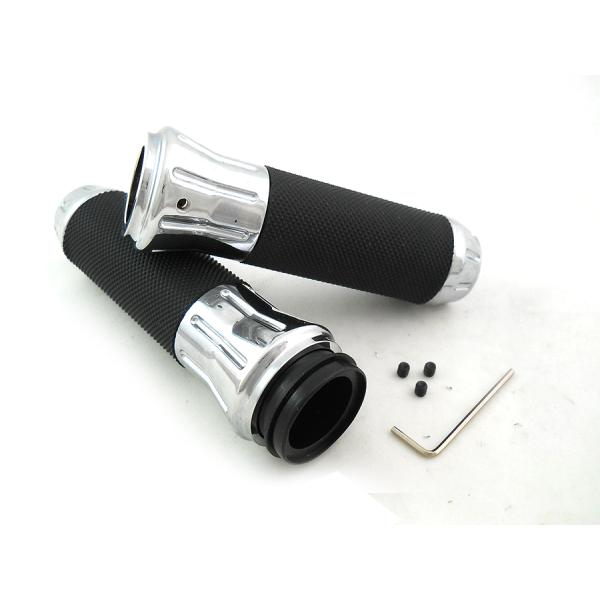 28-0241プレイン スタイル スロットル ワイヤー グリップ セット Plain Style Throttle By Wire Grip Set FLST 2016-UP FXST 2016-UP FLT 2008-UP ハーレースロッ...