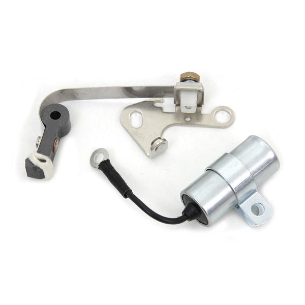32-1232マグネト 点火 ポイント コンデンサー キット Magneto Ignition Points and Condenser Kit XLCH 1957-1970 ハーレーマグネトポイントとコンデンサーキットには、ポイントとクラ...