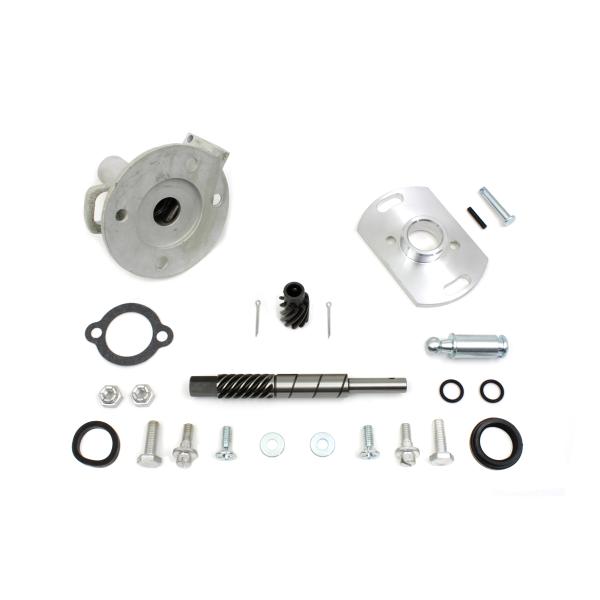 32-1490マグネト ベース ドライブ アセンブリ K 1952-1956 G 1936-1973 W 1936-1952 XL 1957-1964 ハーレー交換品32-1346-レプリカマグネトドライブシャフトアセンブリMagneto ...