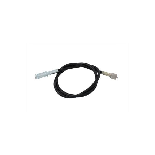 36-051334-1/4 マグネト ブラック タコ メーター ケーブル 34-1/4" Magneto Black Tachometer Cable FITS Custom application ハーレーXLCHモデル用の黒いタコメータ...