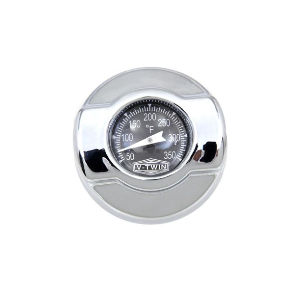 40-0667オイル 温度 ゲージ メーター Oil Temperature Gauge XL 2004-UP ハーレーオイル温度を確認するための黒いフェイスゲージです。ゲージのキャップはタンクにフラッシュで取り付けられ、一方でクロムメッキ...