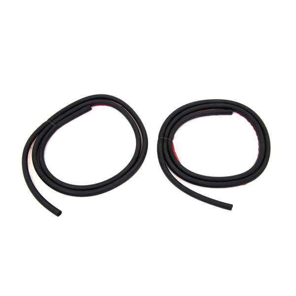 49-1269サドルバック リッド フタ 蓋 ふた ガスケット 粘着テープ付 2本 セット Saddlebag Cover Gasket Set FLT 2014-UP 90200415 ハーレーRubber gasket set keep...