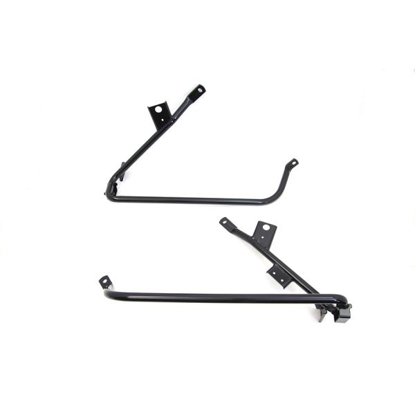 49-1437サドルバック 左右 ガード セット ブラック 黒 Black Saddlebag Guard Kit FLT 2009 2010 2011 2012 2013 ハーレーBlack guard set includes righ...