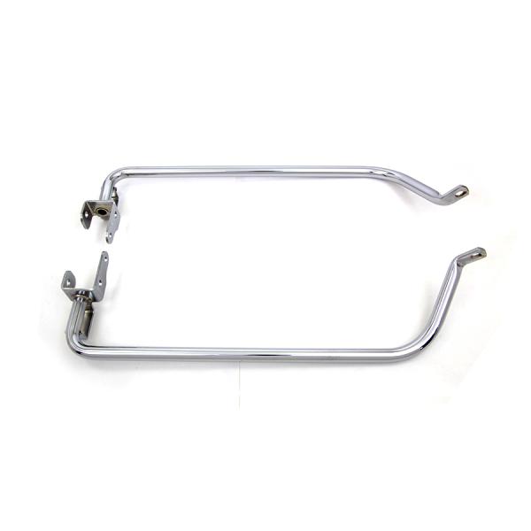 51-0482サドルバック サポート クローム Chrome Saddlebag Support Set 2014-up FLHRSE FLHXS FLHXSE FLTRX FLHR FLHTCU FLHTX 90200549 ハーレーCh...