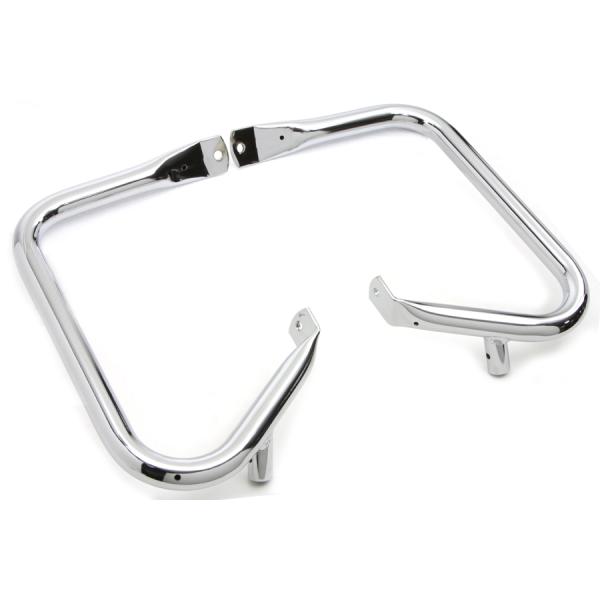 51-0937クローム リア バッファロー エンジン バー 左右セット 1-1/4インチ チューブ FLHT FLHX FLTR FLHR 1997-2013 51-1348 ハーレーEngine bar set features left...