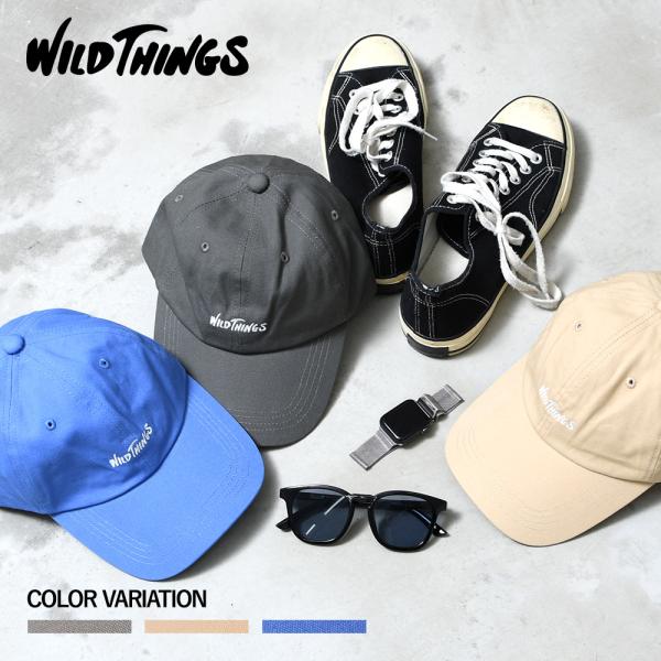 【 商品説明 】WILD THINGSより、シンプルなロゴキャップが登場しました。フロント部分にはブランドロゴが刺繍されたロゴキャップ。シンプルなデザインで、どんなシーンにも活躍します。色違いでおそろいでコーディネートしていただくのもおすす...