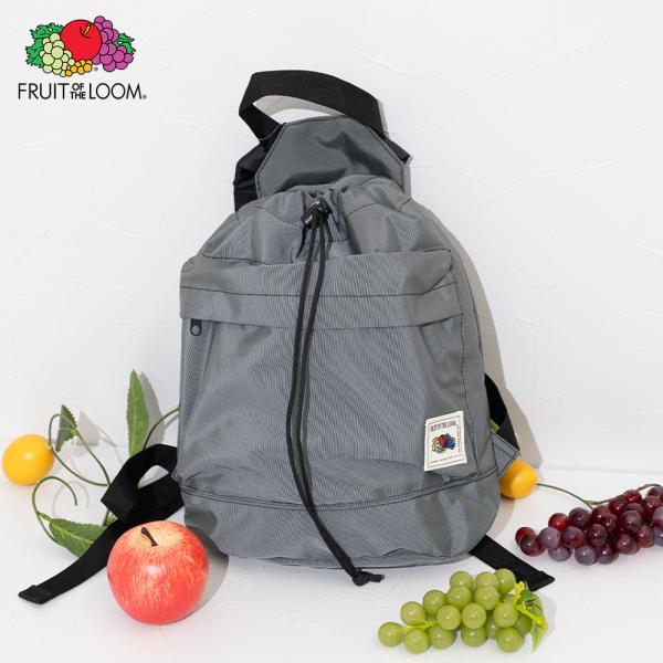 【 商品説明 】カラー豊富なバックパック♪DETAILFRUIT OF THE LOOMから普段使いできるバックパックが登場。普通のバックパックとは違い、開閉は巾着タイプ。開いたときに中の荷物が確認しやすいのがポイント。コンパクトなサイズ感...