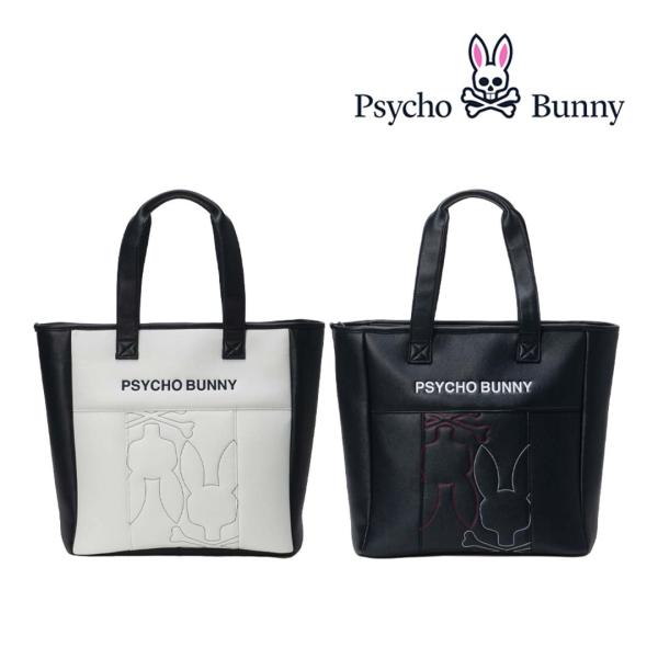 JUKO.INではキャディバッグやラウンドバッグなど販売中！【商品名】サイコバニー トートバッグ LOGOART PBMG5SB8 PsychoBunny
