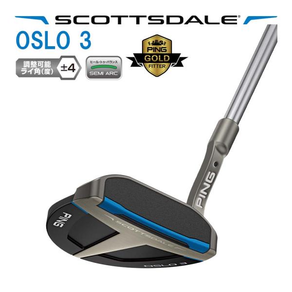 JUKO.INではPINGの2025年モデルのパター SCOTTSDALE  スコッツデール 販売中！日本人好みのソフトな打感！軽量でミスヒットに強いパターを探している方にオススメです！