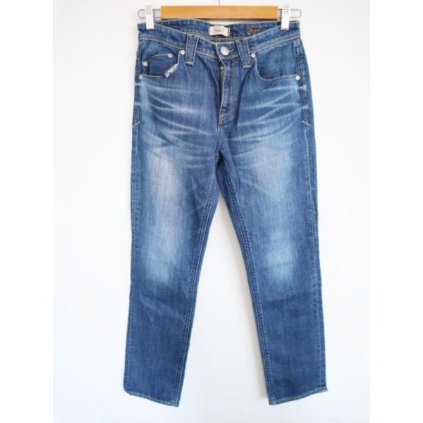 性別：レディースインチ：24インチ色：ブルー系パンツシルエット：スリムサイズ（S/M/L）：SS（XS）ウエスト（cm）：74股下（cm）：70ヒップ（cm）：90もも周り（cm）：28