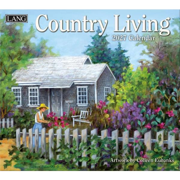 【発売日：2026年08月10日】2027年LANGラングカレンダータイトル：Country Living/カントリーリビング　作家：Collen Eubanksサイズ：幅34×長さ60cm（レギュラーサイズ）お届け方法宅配便(サイズM/補...