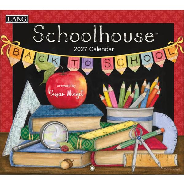 【発売日：2026年08月10日】2027年LANGラングカレンダータイトル：Schoolhouse/スクールハウス　作家：Susan Winget/スーザン・ウィンゲットサイズ：幅34×長さ60cm（レギュラーサイズ）お届け方法宅配便(サ...