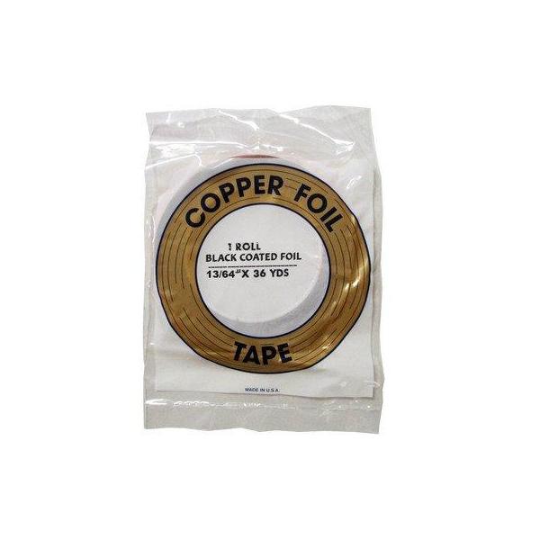 エドコ社 コパーホイル ブラックホイル EB13/64 (5.2mm)COPPER FOIL当日から５日での発送になります。最短お届け予定はあくまでも一番早く届く予定日ですので最短で届かないとご不便な場合はご購入をお控えください。