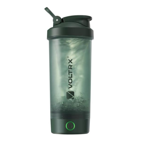 VOLTRX 電動プロテインシェーカーボトル、Merger USB C充電式電動プロテインシェイクミキサー、プロテインシェイクとミールリプレイスメントシェイク用シェーカーカップ、BPAフリー、700mlcolor：グリーン/グレー/ブラック...