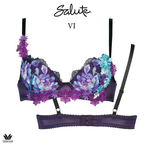 ワコール サルート 51g ブラジャー BTJ451 3/4カップワイヤー (P-upタイプ) DEFカップ :BTJ451DEF:インナーショップ Chou - 通販 - Yahoo!ショッピング