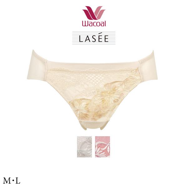 ワコール ラゼ[LASEE] ショーツ(ノーマルタイプ)【３５ｓｅｒｉｅｓ】ノスタルジックなのにどこか懐かしさを感じさせる、やさしげな雰囲気をまとったヒロインをイメージしたコレクション。可愛らしいデイジーの花をモチーフに、インポートレース風...
