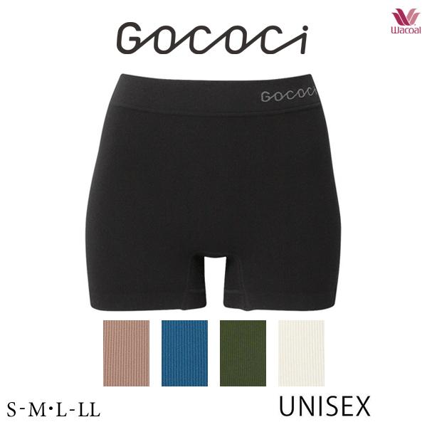ワコール [ＧＯＣＯＣｉ] ショーツ【Mix and Match】これ1枚でおしゃれ上手。アウターの形に合わせて、見えても見えなくてもOK。シースルーやオフショルにも合わせやすいアイテムグループ[はきこみ丈：ふかめ・ボーイレングスショーツ]...