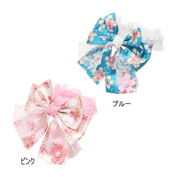 桜コレクション桜の和柄×レースの上品さたっぷり付けるだけで春の到来！首元パッと華やかに♪取扱サイズ:　　SS〜Lサイズパーツサイズ:　　約9cmカラー：　ピンク/ブルー