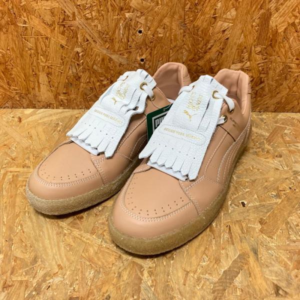 ★状態ランク　未使用★備考　ソールに白い汚れがございますが、店頭展示の未使用品です。＊画像をよくご確認下さい。【商品詳細】◆メーカー：PUMA◆型番：386352-01◆カラー：ベージュ◆表記サイズ：25.5（cm）※多少の誤差はご了承下さ...