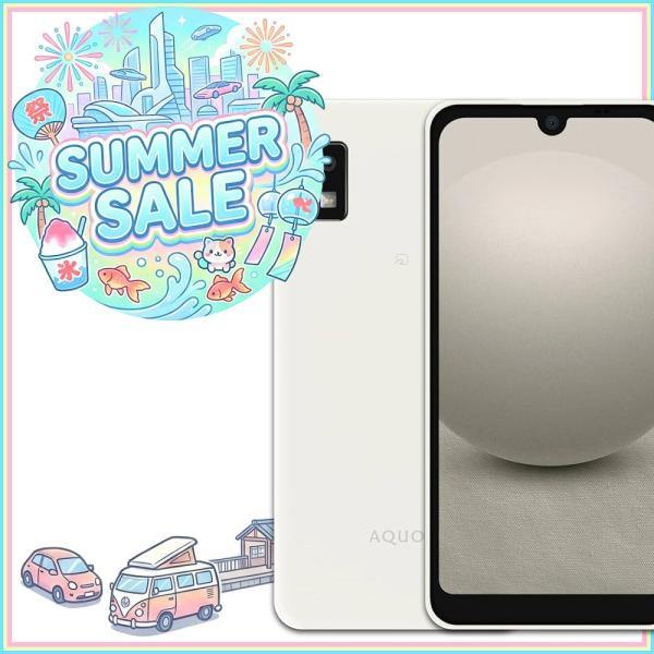 【型番】AQUOS wish3 SH-M25 【キャリア】SIMフリー 【OS】Android 15 CPU】MediaTek Dimensity 700 オクタコア 2.2GHz×2 + 2GHz×6 【ストレージ】64GB 【外部メモリ...
