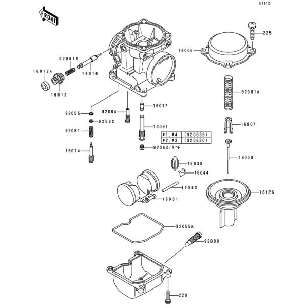 ■見出し番号：16009<br><br>※画像内の番号と、見出し番号を参照してください<br>※適合をご確認頂く場合は、車体番号を明記の上お問い合わせください。◇以下ご確認の上ご注文ください。◇※画像はイ...