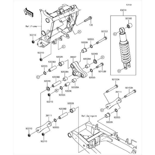 ■見出し番号：92153<br><br>※画像内の番号と、見出し番号を参照してください<br>※適合をご確認頂く場合は、車体番号を明記の上お問い合わせください。◇以下ご確認の上ご注文ください。◇※画像はイ...
