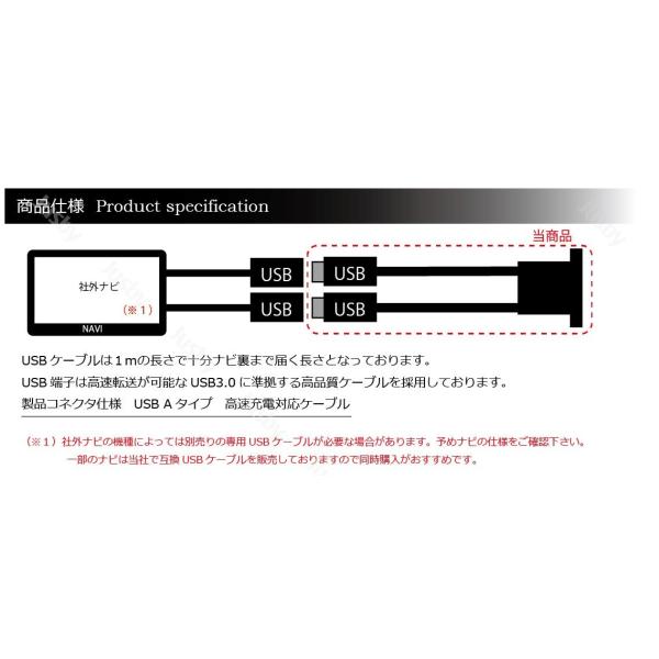スズキ スペーシア(MK53S)専用 DUAL USBソケットset 純正ルックにカーナビと接続 USB2.0対応 充電＆通信 USBパネル・USBアダプタ SPACIA パーツ アクセサリー ...