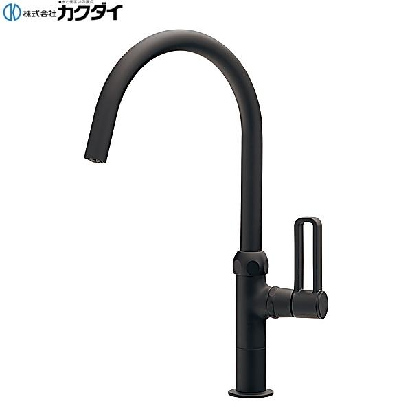 カクダイ [KAKUDAI]700-816-D泡沫立形スワン水栓●取付穴径22~27ミリ・厚5~35ミリ●上部:070-000●先端金具取付ネジM16.5×1.0(本体直付けタイプ)