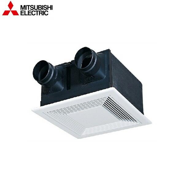 三菱電機［MITSUBISHI］ダクト用ロスナイVL-100ZSK3居間・事務所・店舗用接続パイプ：Φ100mm埋込寸法：395mm角ボディ：プラスチックファン：プラスチック(シロッコファン)パネル：プラスチック[返品・交換不可]