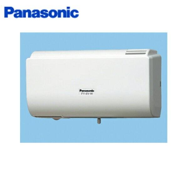パナソニック[Panasonic]Q-hiファン［壁掛形(標準形)温暖地・準寒冷地用］FY-8V-W強制同時給排・強-弱・手動式シャッター24時間常時換気推奨8畳用ホワイトシャッター連動本体スイッチ付給気清浄フィルター(花粉対応)内蔵Φ11...