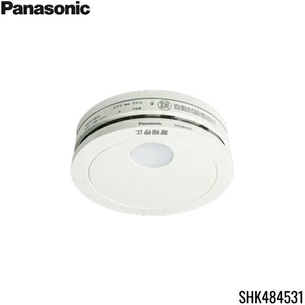 パナソニック[Panasonic]住宅用火災警報器 けむり当番SHK484531薄型2種電池式・移報接点付警報音・音声警報機能付