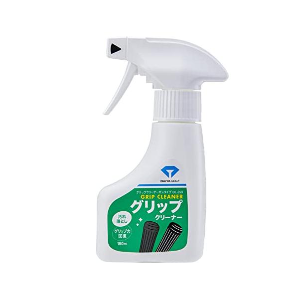 グリップの汚れを落とすスプレータイプのクリーナー手に馴染むグリップ本来の滑り止め効果が蘇ります!用途で使い分けできる:2口ノズル(広い霧・狭い霧)液性:中性 / 成分:グリコールエーテル類容量:180ml生産国:日本