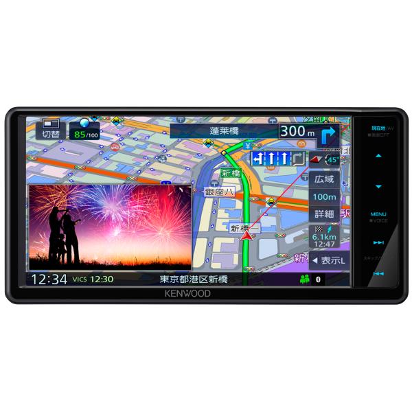 画面サイズ：7V型(インチ) 設置タイプ：一体型(2DIN) TVチューナー：フルセグ(地デジ) 記録メディアタイプ：メモリ Bluetooth：○