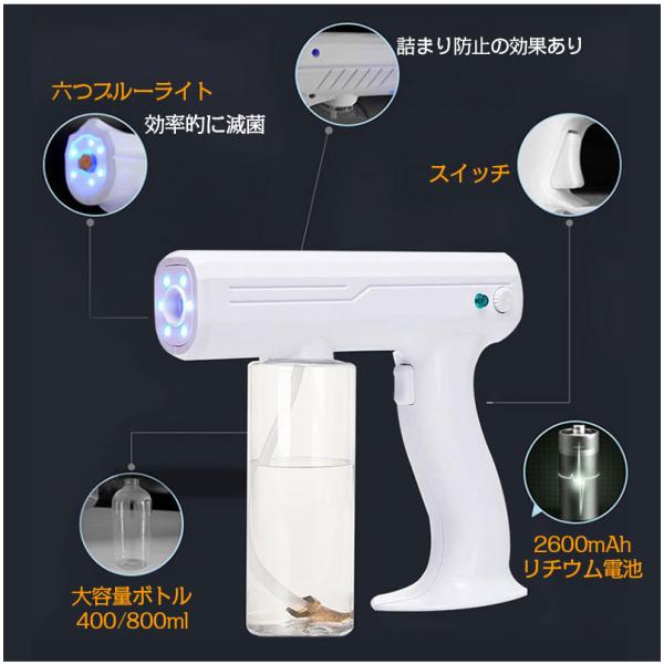【アイテム詳細】手持ち式の電気噴霧器で、自分で選んで液体を加えることで、さまざまな機能を実現することができます。消毒滅菌などの薬液を加えることで空間の除菌に使え、室内や車両など密閉された空間でも使用でき、小型で無線なので使用空間の制限があり...