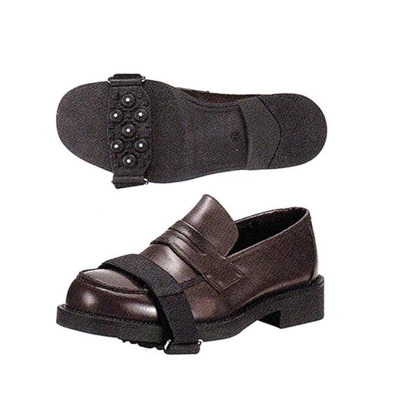 サイズ：合成ゴム部（約4.9×11.6cm）、テープ（各32.5cm）、重量：約48g、材質：合成ゴム、テープ/ナイロン、ピン・金具/スチール、収納袋（ナイロン製防水ケース）付、取付部の周囲が27cm以下の場合は取り付けられません。凍った路...