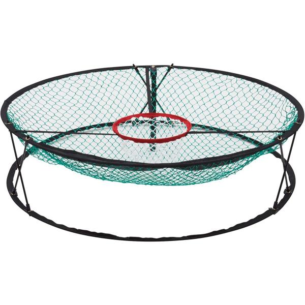 素材:ポリプロピレン(ネット)、グラスファイバー(フレーム)、直径:100cm、高さ:25cm(ロブショット、ピッチショット)、76cm(ピッチ&amp;ラン)、53cm(ランニングアプローチ、ロブショット)、角度:47°(ピッチ&amp;...