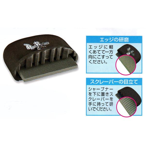 研磨と目立て2種類の機能、サイズ：約7.5×5.5cm、